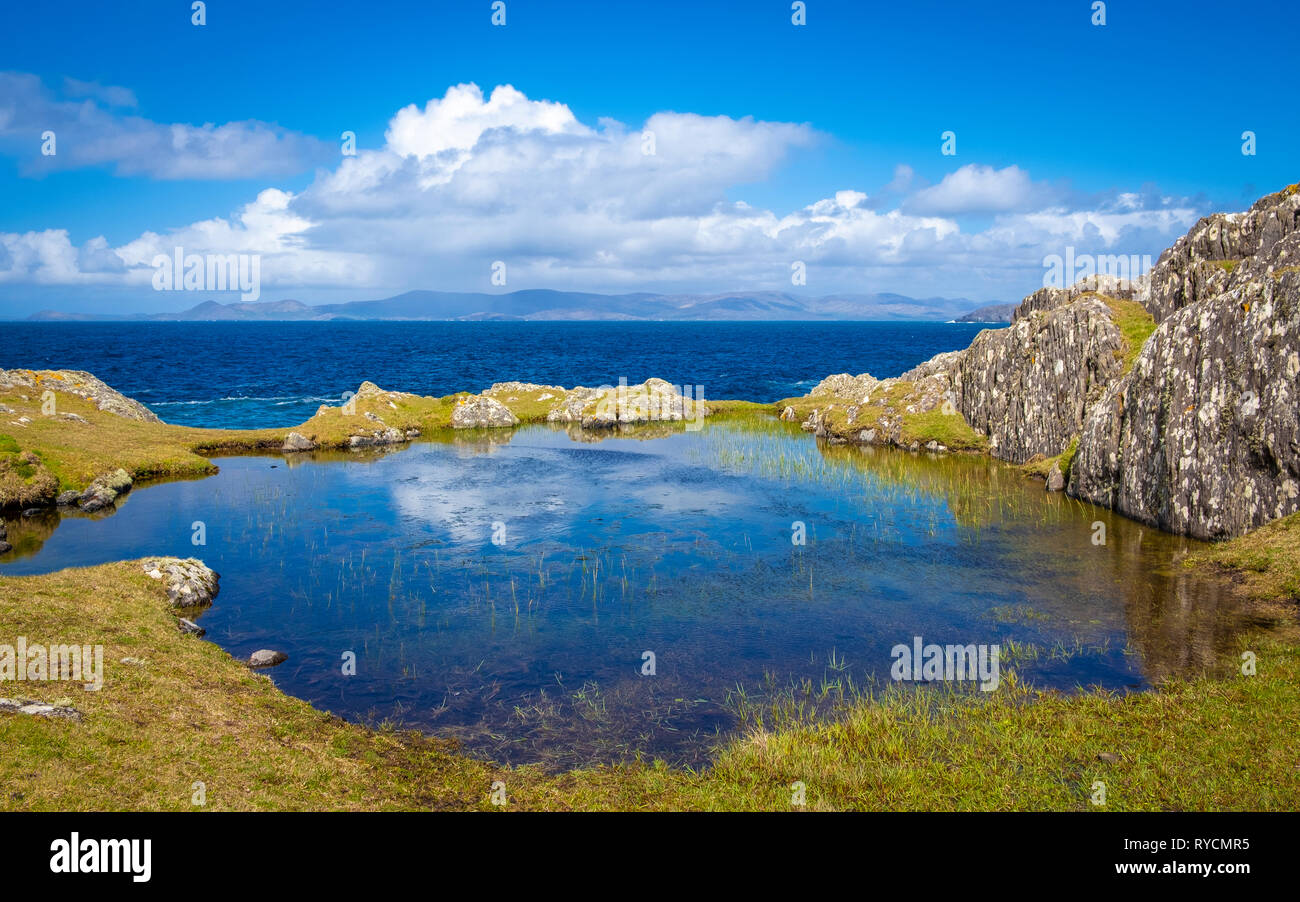 best landscape at the north side on Beara Peninsula Stock Photo - Alamy