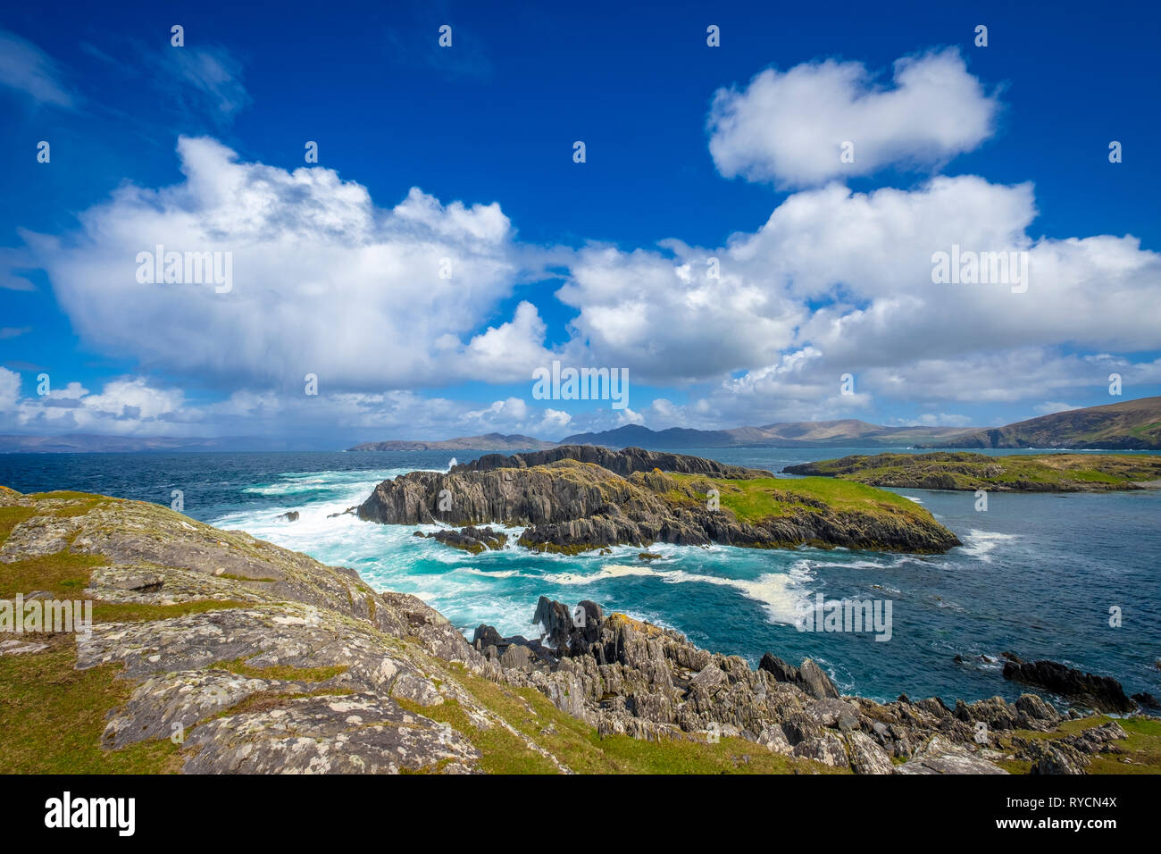 best landscape at the north side on Beara Peninsula Stock Photo - Alamy
