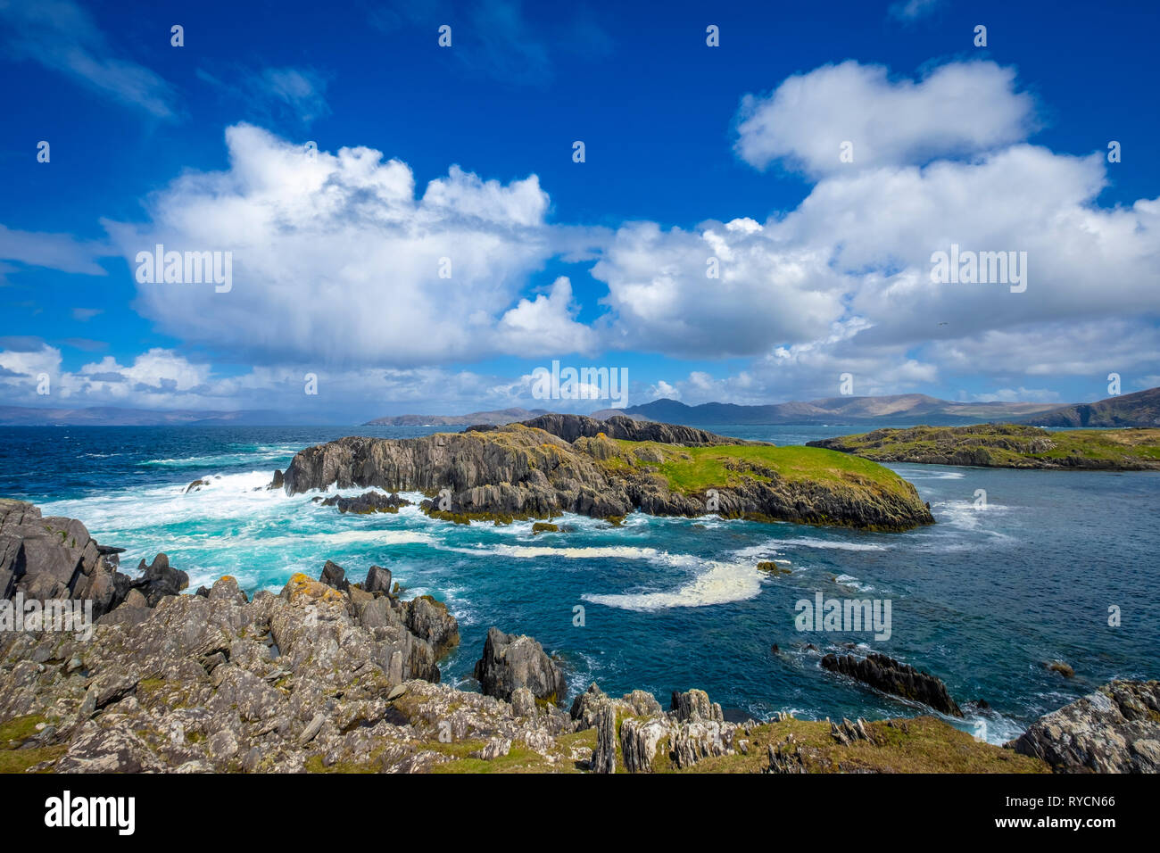best landscape at the north side on Beara Peninsula Stock Photo - Alamy