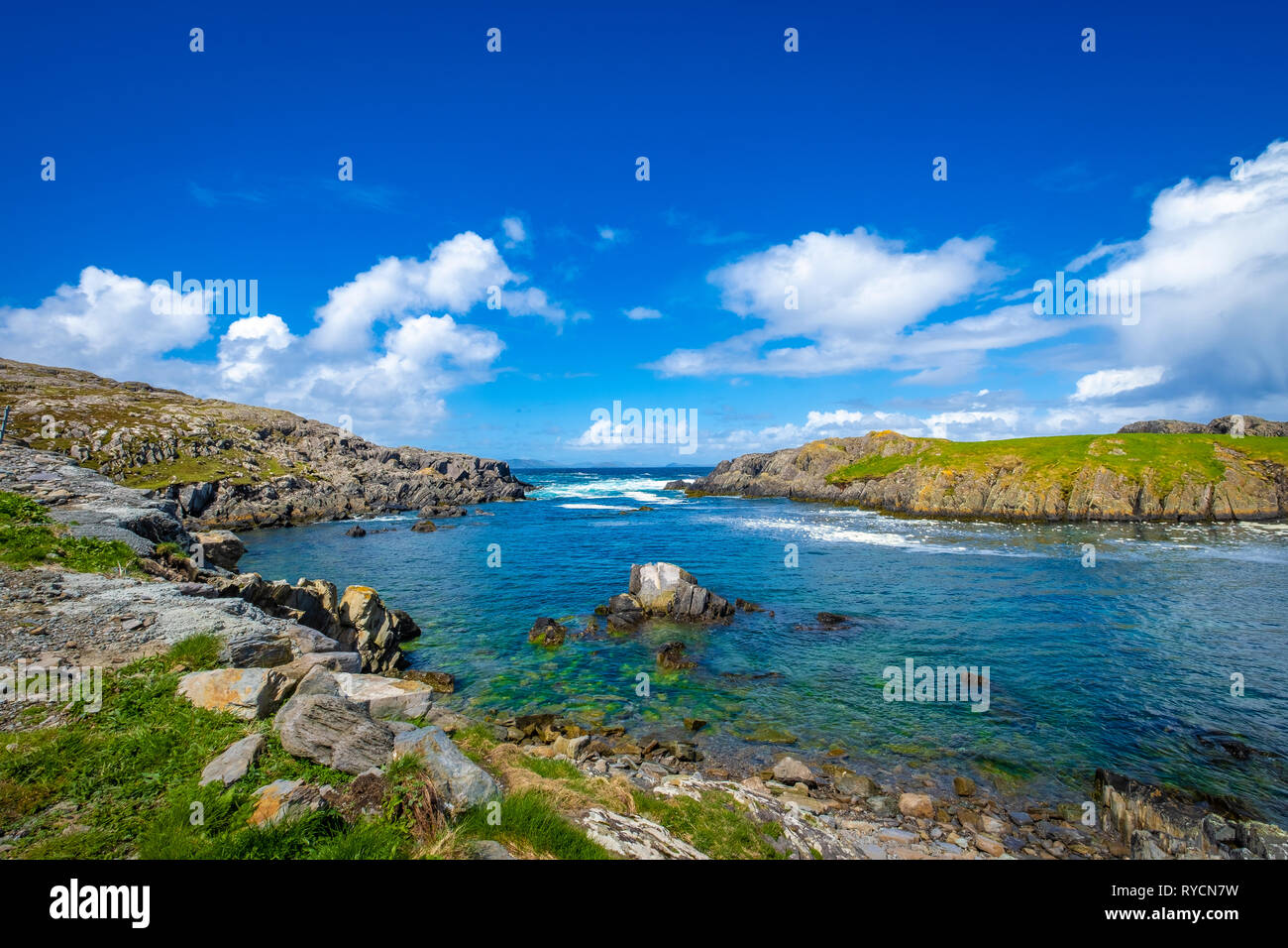 best landscape at the north side on Beara Peninsula Stock Photo - Alamy
