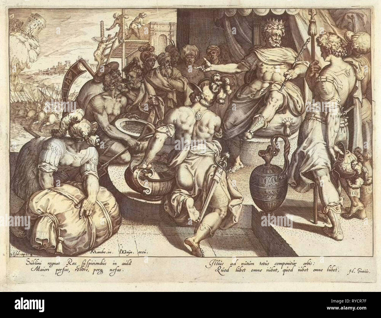 Throne men carrying vases hi-res stock photography and images - Alamy