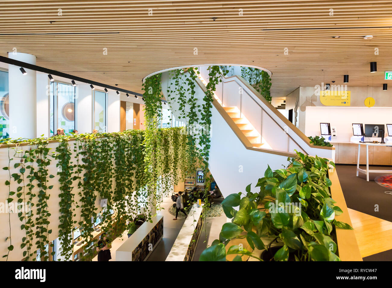 Woollahra library is totally unique in that it is surrounded by ...