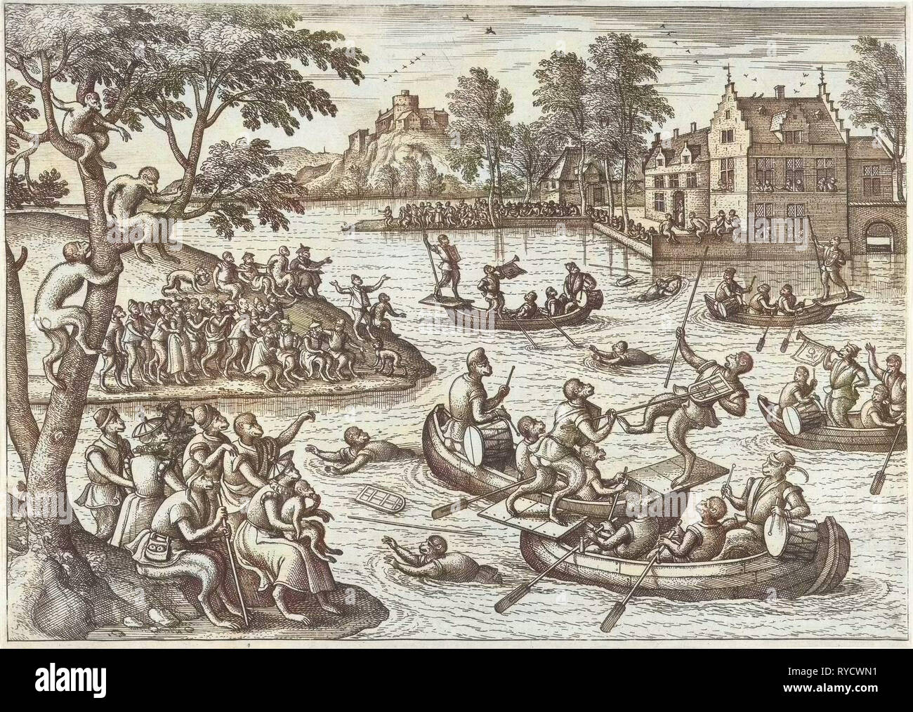 Joust boats hi-res stock photography and images - Alamy