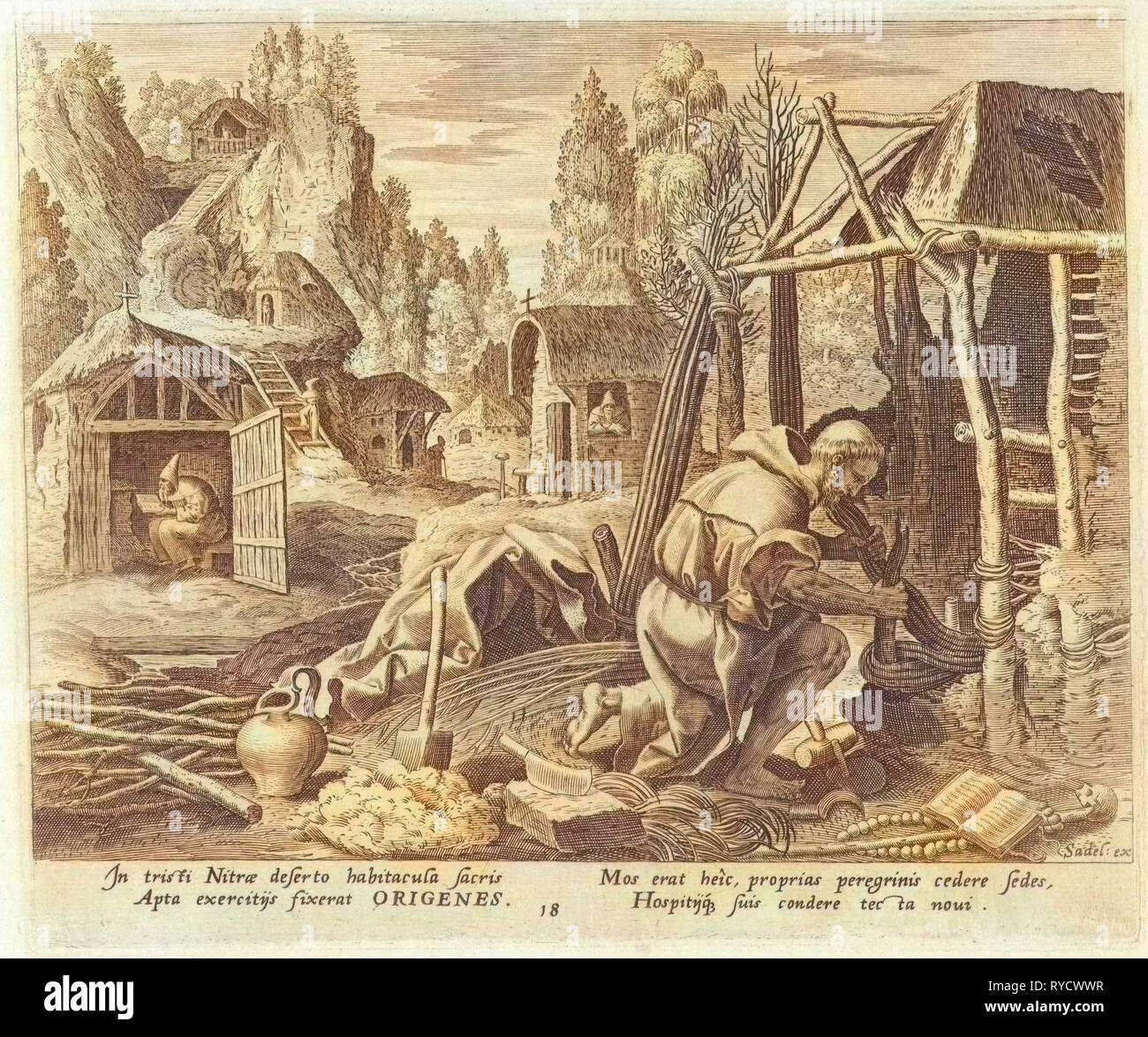 Ascetic hermit hi-res stock photography and images - Alamy