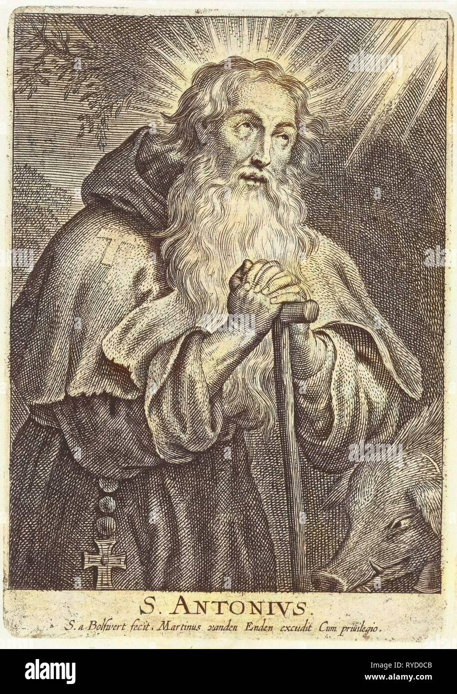 Saint anthony of egypt hi-res stock photography and images - Alamy