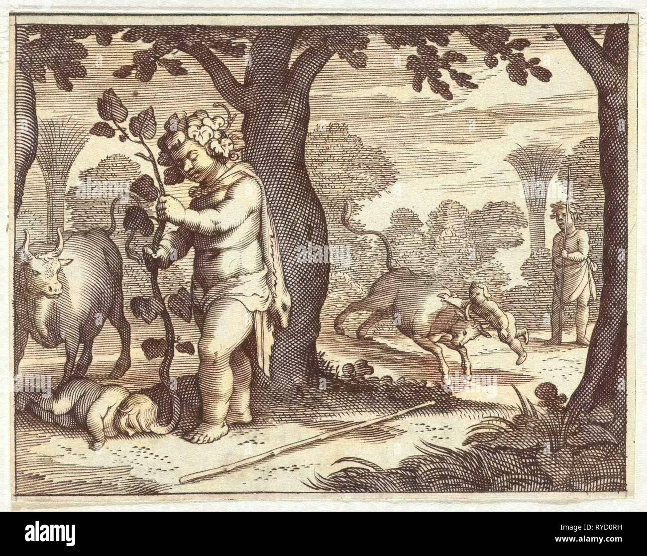 Bacchus and ampelus hi-res stock photography and images - Alamy