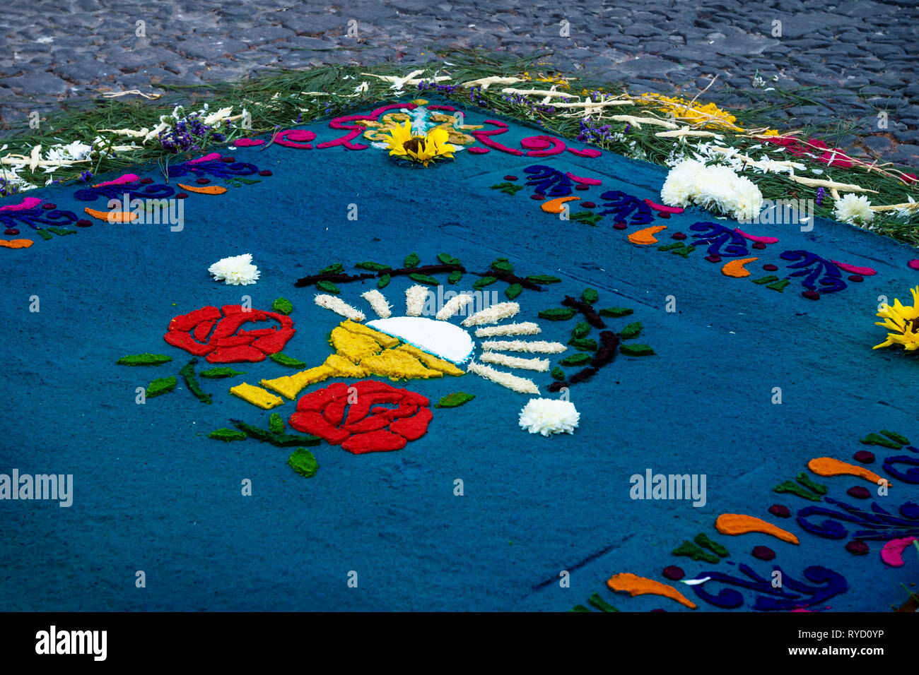 Semana Santa Guatemala Alfombra High Resolution Stock Photography and ...