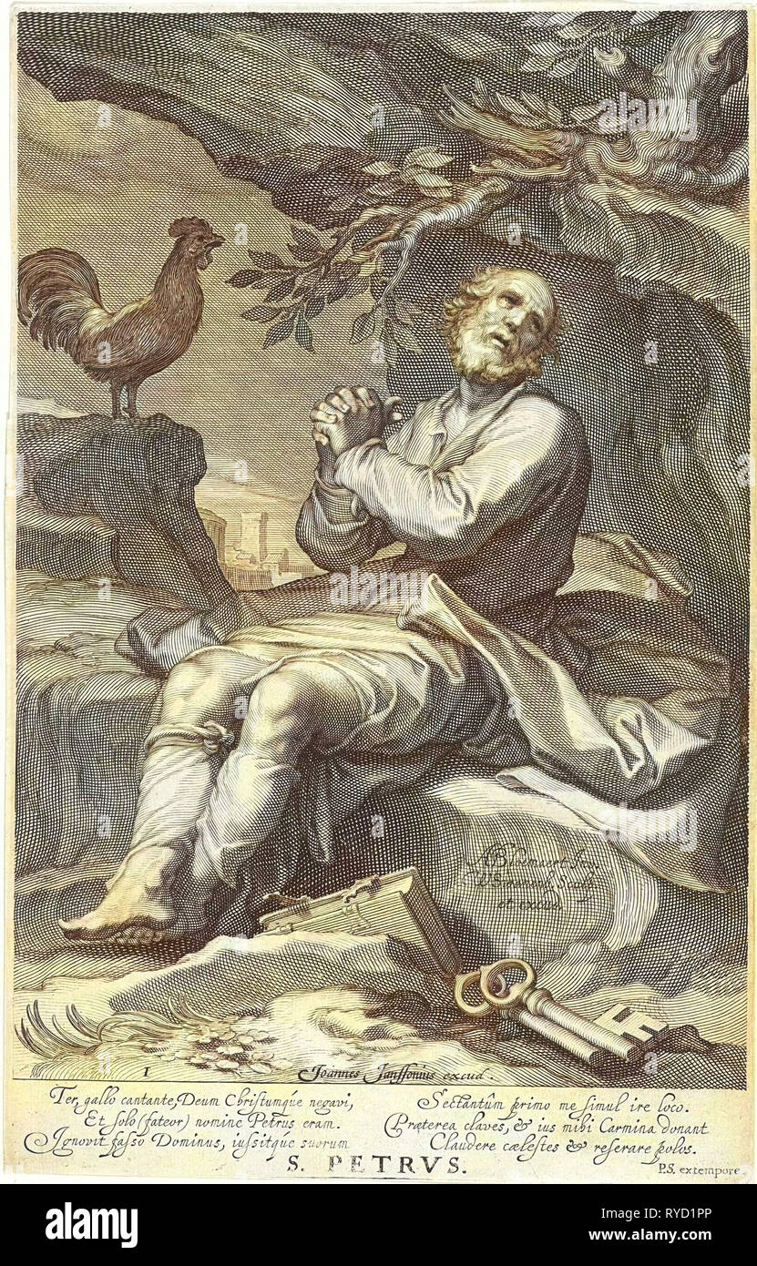 Penitent Peter H, Willem Isaacsz. van Swanenburg, Petrus Scriverius ...