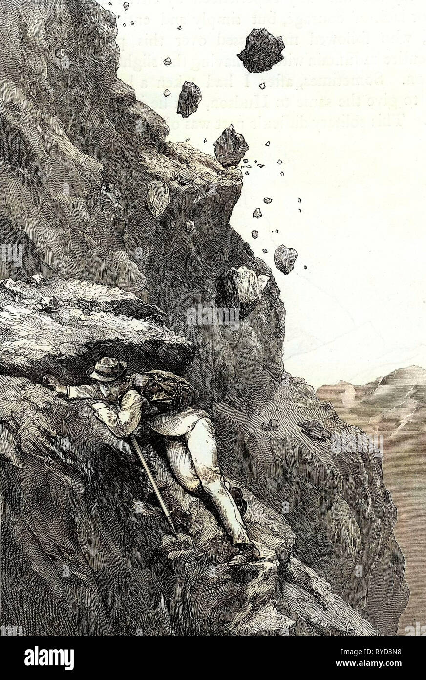 A Cannonade on the Matterhorn Switzerland Stock Photo - Alamy