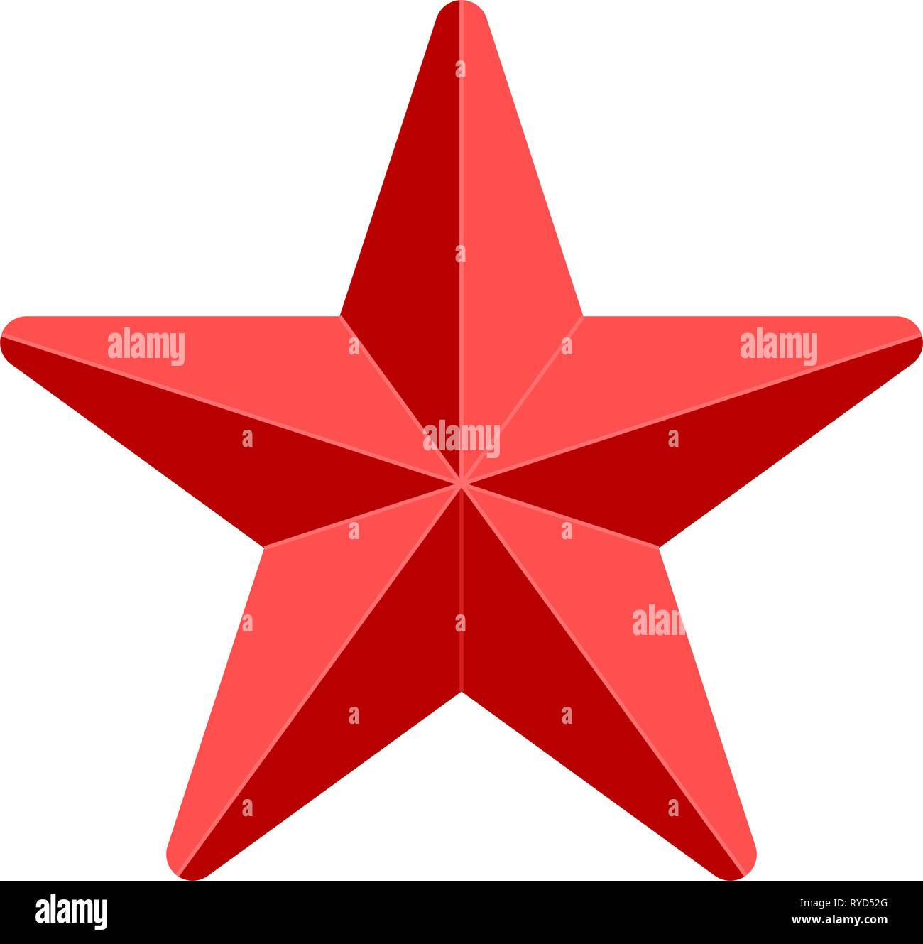 Star icon 3d Stock Vector Images - Alamy