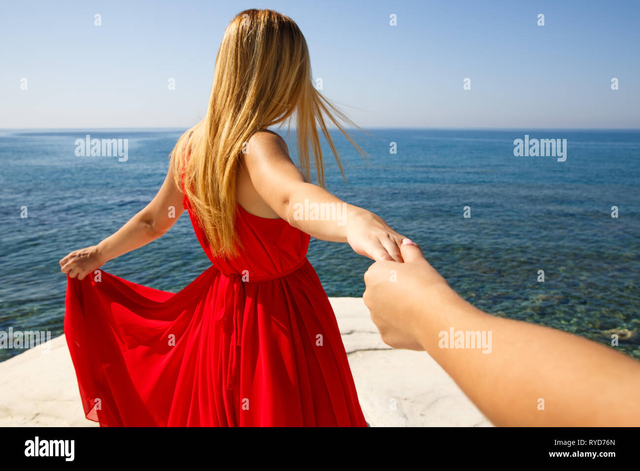 Woman follow woman hi-res stock photography and images - Alamy