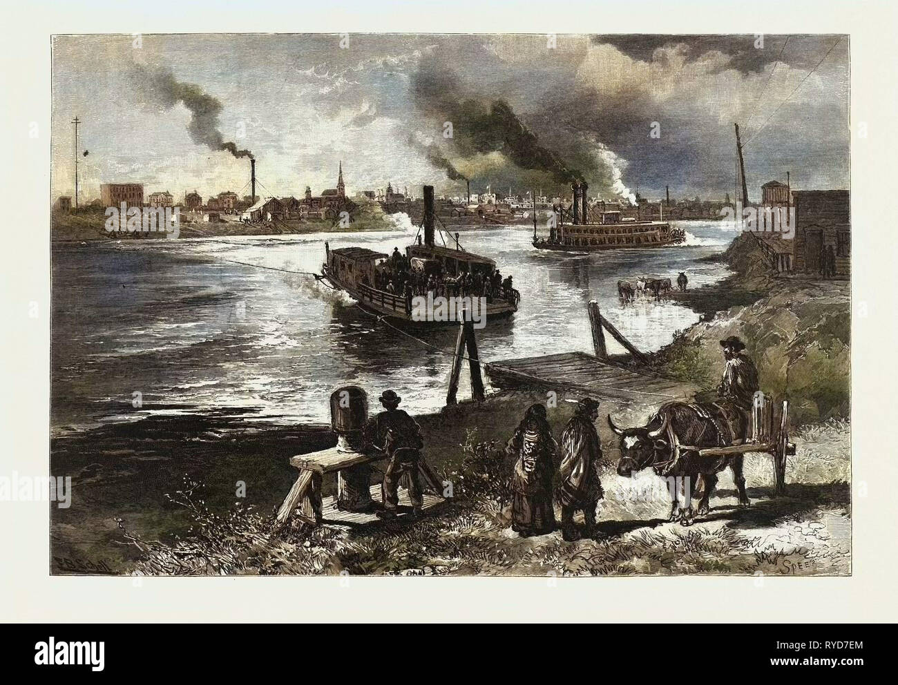 Passenger ship 19th century hi-res stock photography and images - Alamy