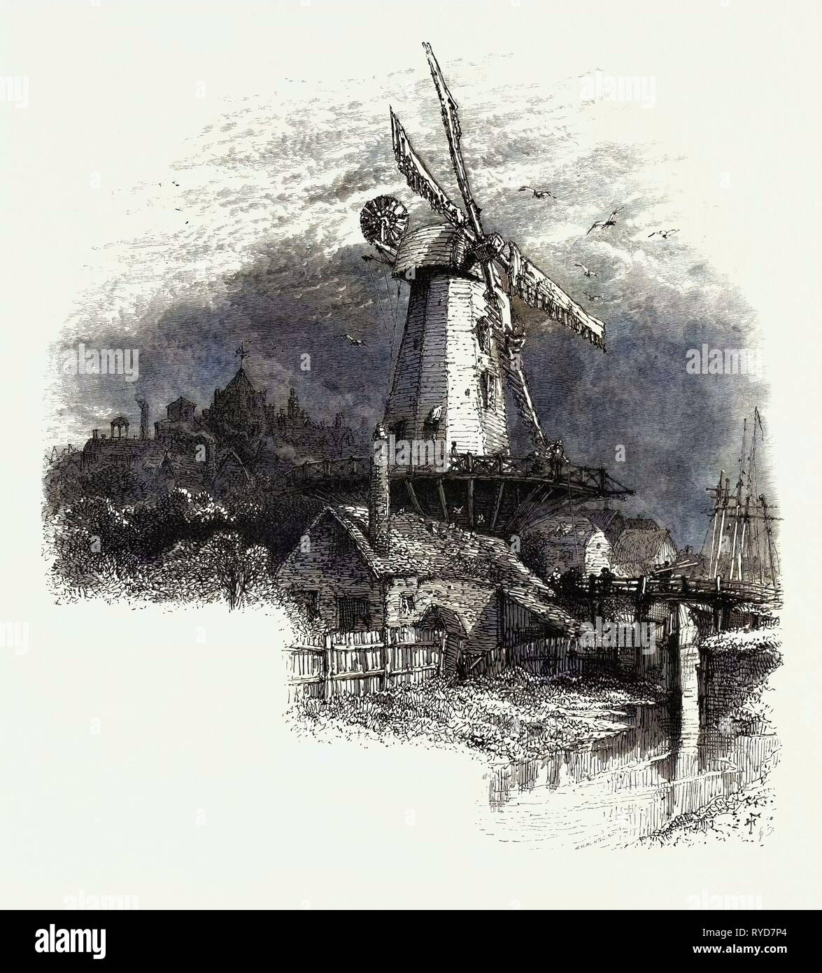 Kent windmill hi-res stock photography and images - Alamy