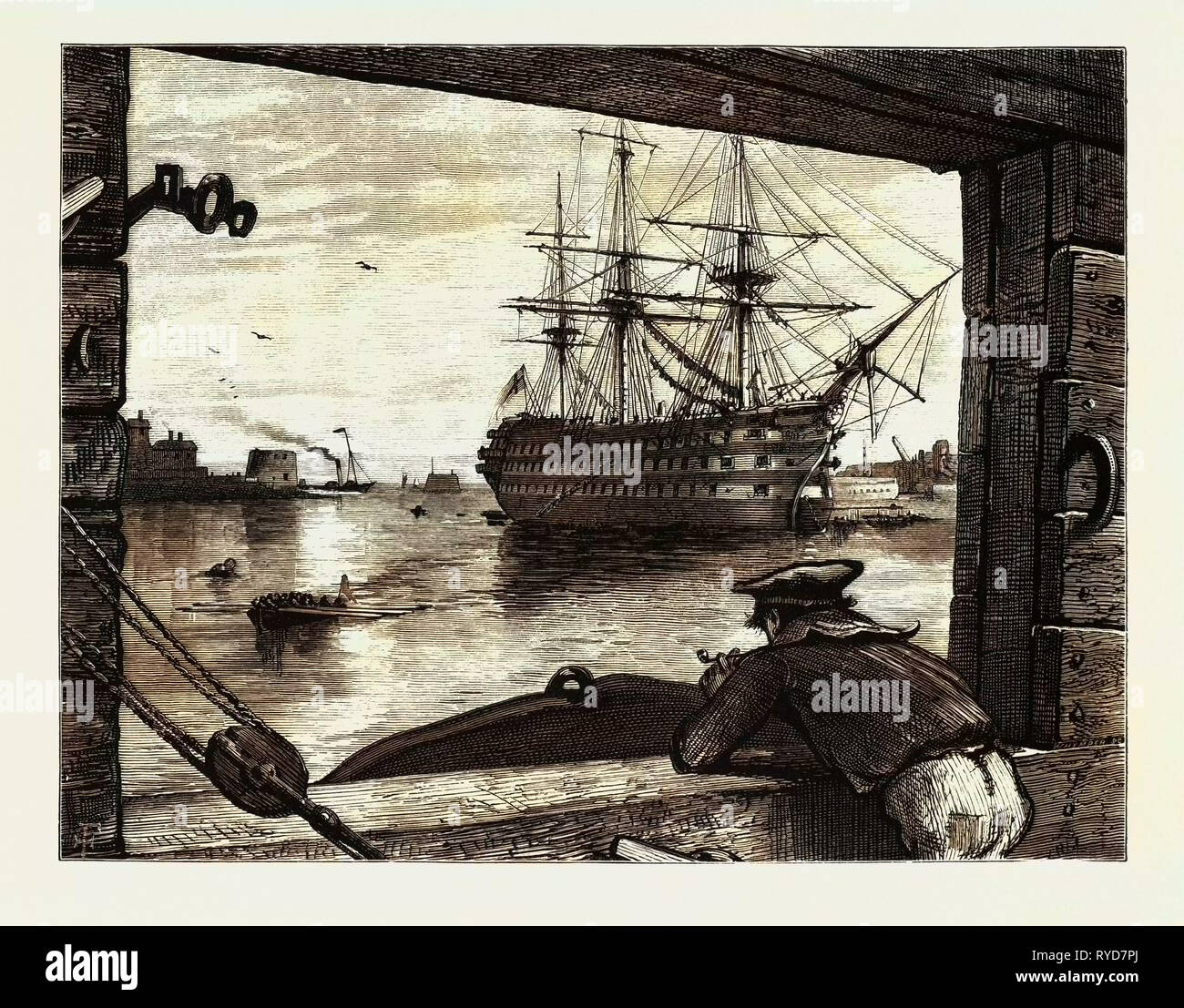 The Victory, Nelson's Ship. Horatio Nelson, 1st Viscount Nelson ...