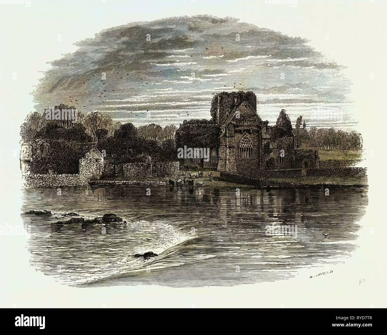 Holy Cross Abbey, Ireland Stock Photo - Alamy