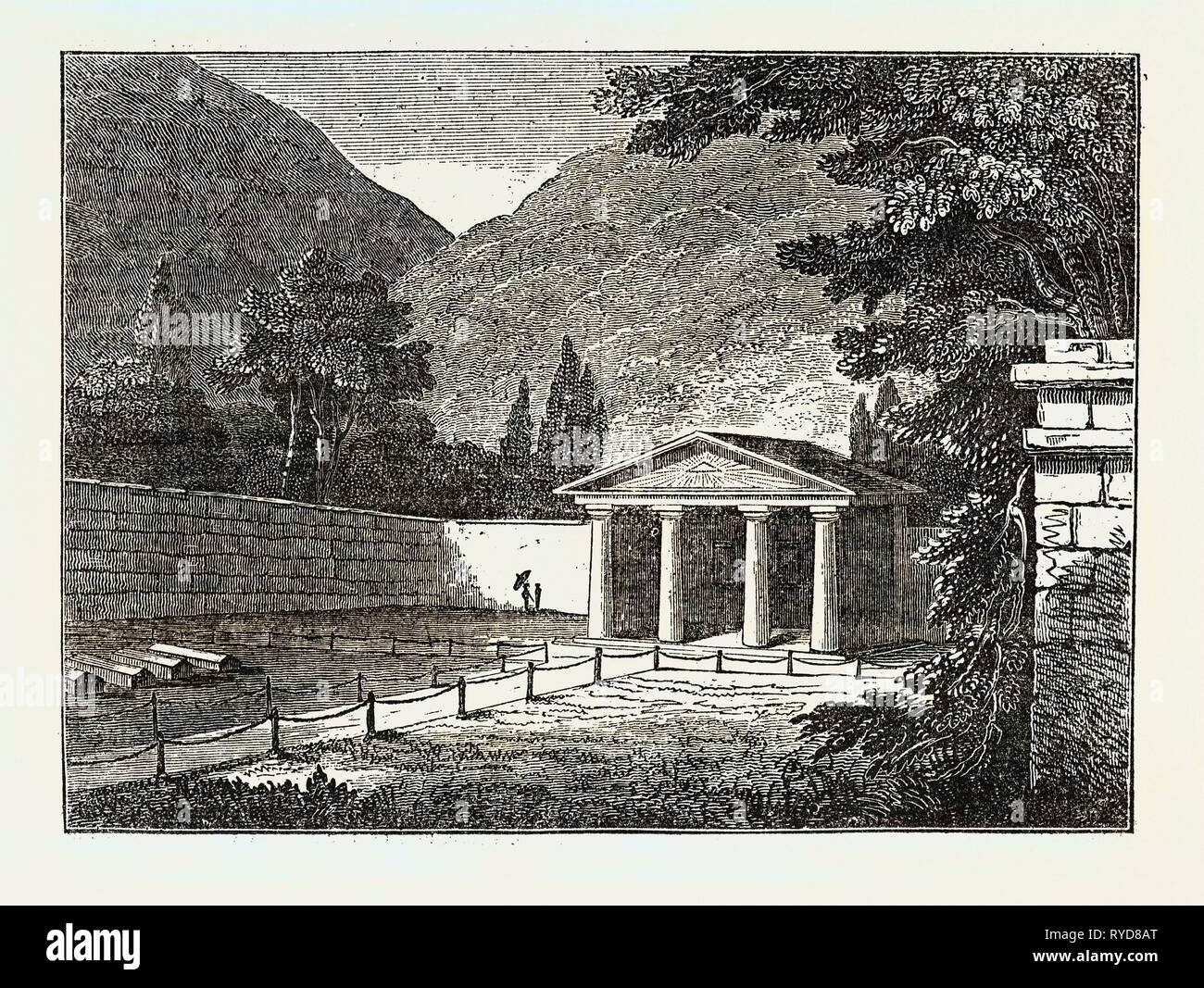 Protestant Cemetery at Caraccas. Santiago De Leon De Caracas, Venezuela ...