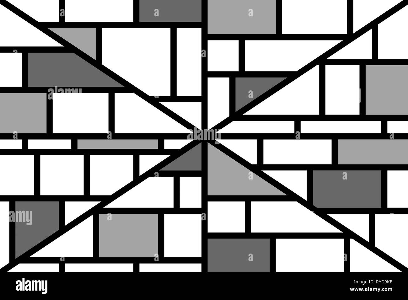 Abstract mosaic pattern grid with grey colours Stock Photo - Alamy