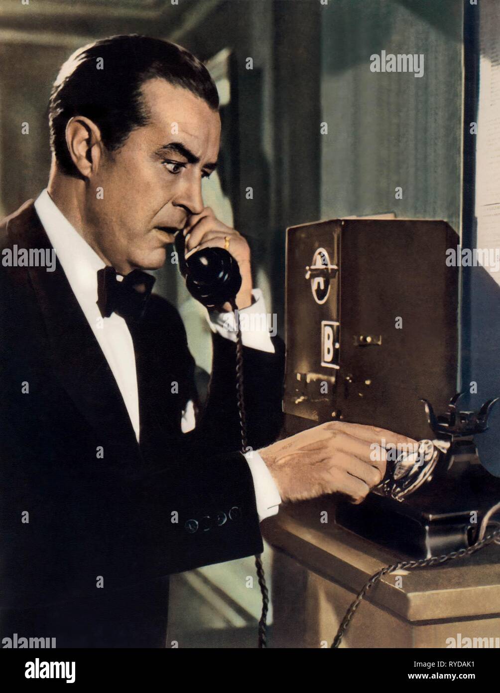 RAY MILLAND, DIAL M FOR MURDER, 1954 Stock Photo - Alamy