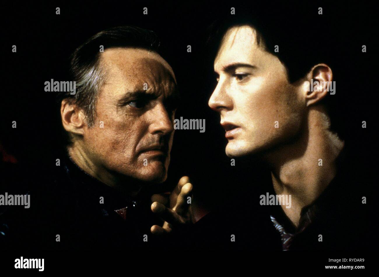 DENNIS HOPPER, KYLE MACLACHLAN, BLUE VELVET, 1986 Stock Photo - Alamy