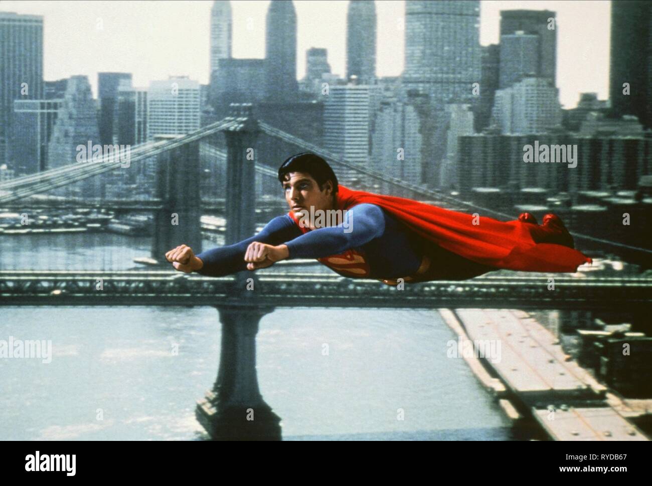 Superman Flying Up Movie
