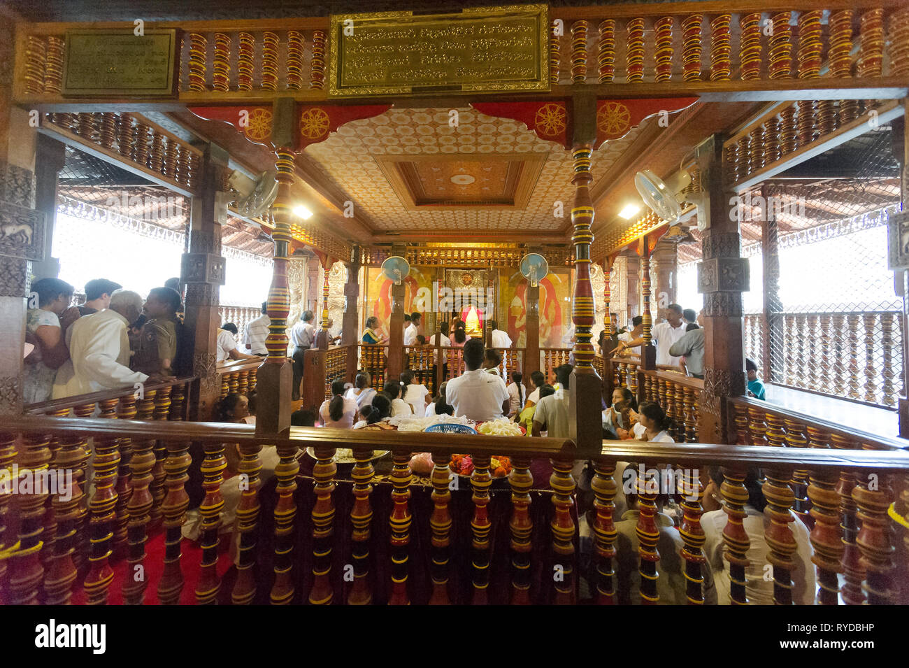 The Temple Of The Sacred Tooth Relic Marks 2600 Years Of Buddhism Stock ...