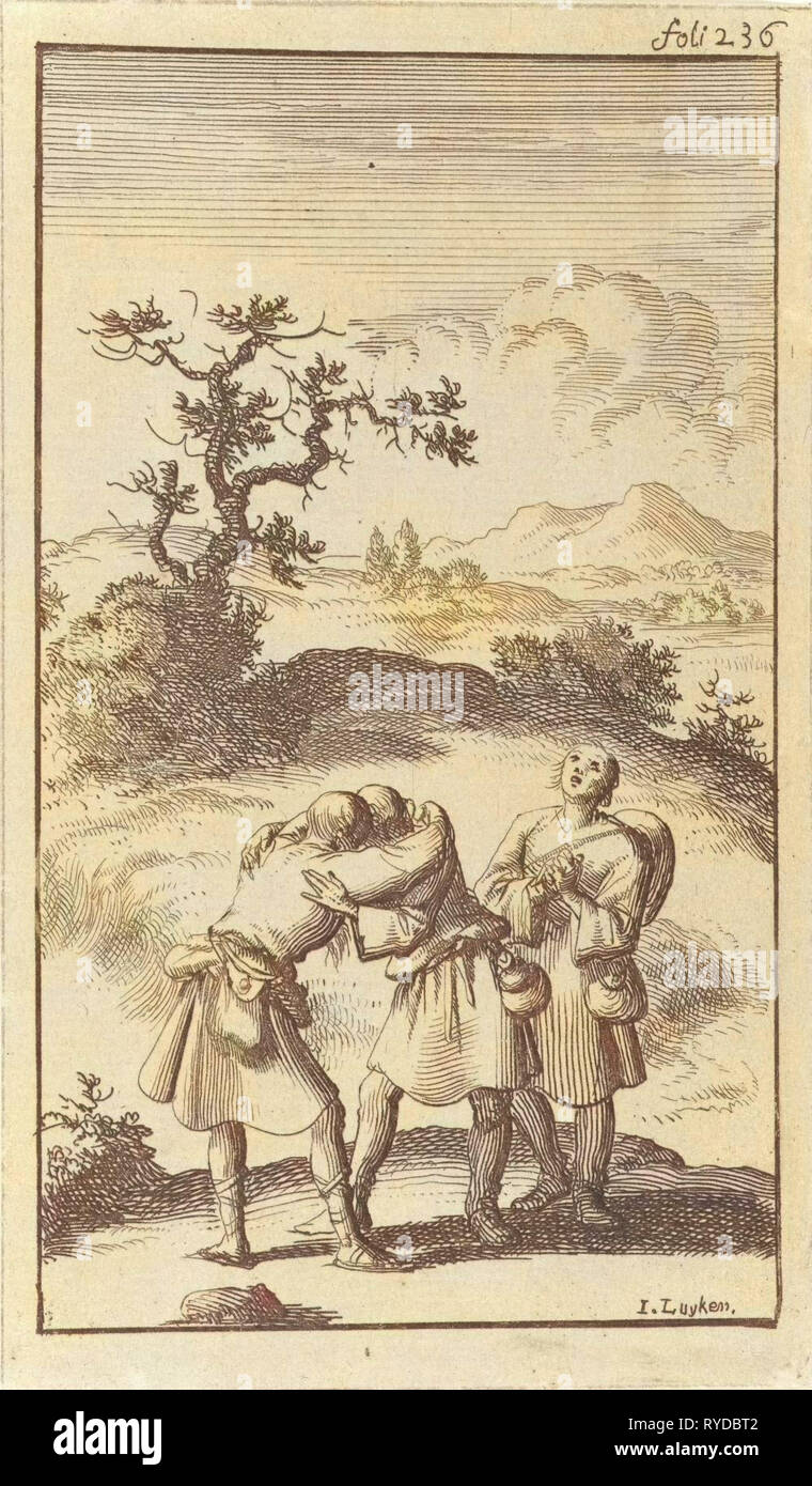 Three pilgrims say goodbye hi-res stock photography and images - Alamy