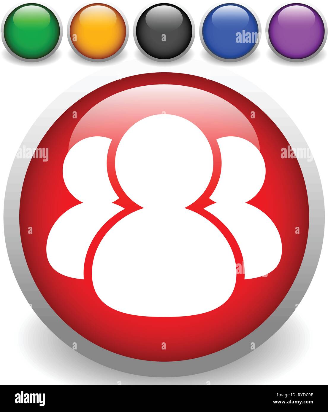 Icon with figures symbol. Character, avatar icon Stock Vector Image ...