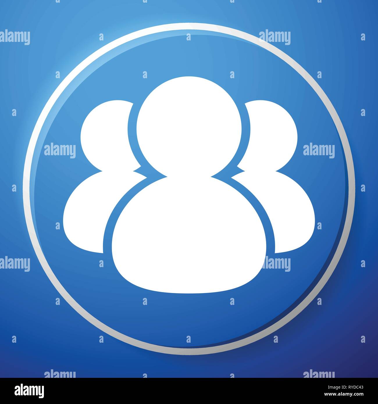 Icon with figures symbol. Character, avatar icon Stock Vector Image ...