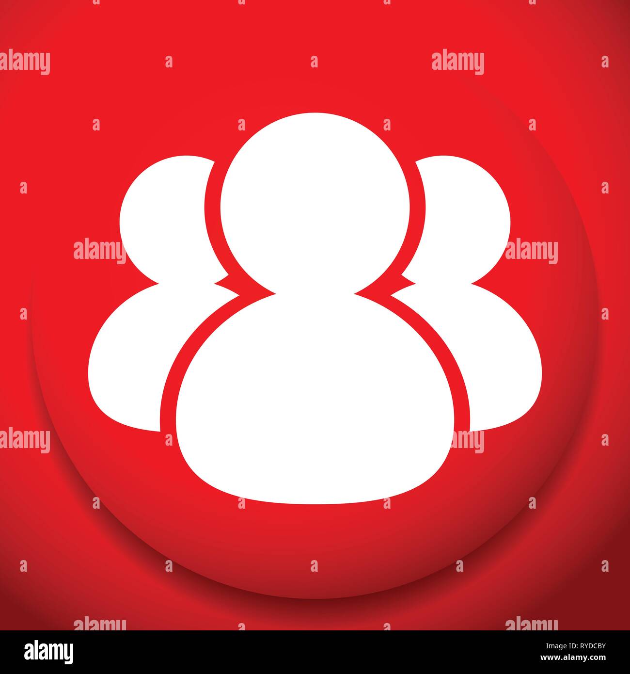 Icon with figures symbol. Character, avatar icon Stock Vector Image ...