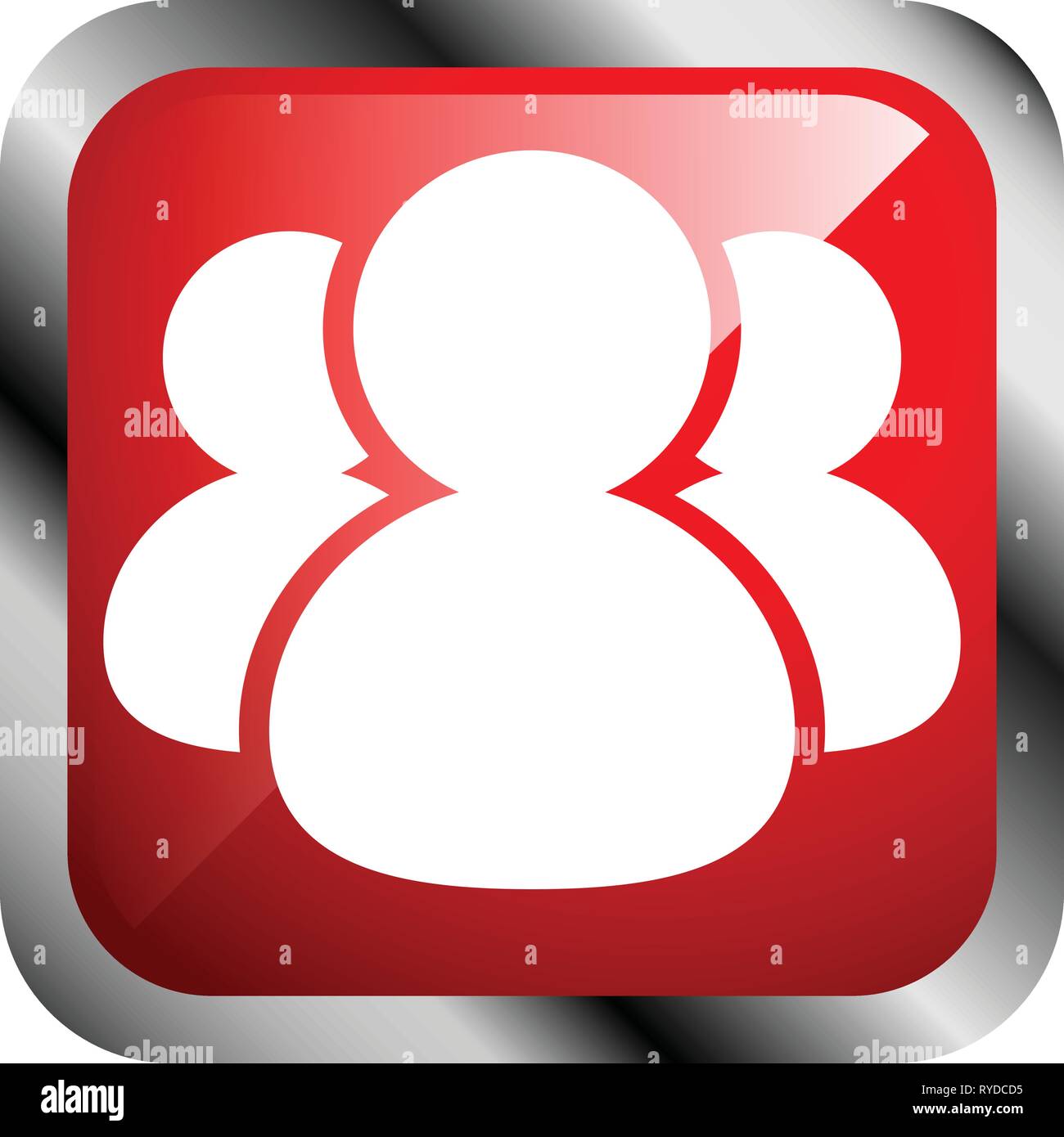 Icon with figures symbol. Character, avatar icon Stock Vector Image ...