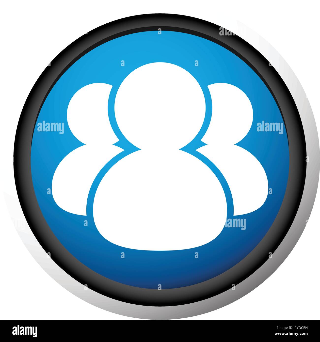 Icon with figures symbol. Character, avatar icon Stock Vector Image ...