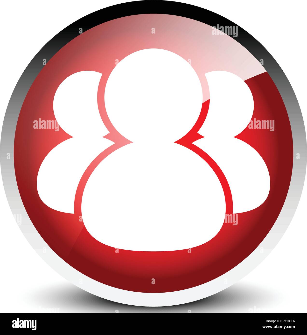 Icon with figures symbol. Character, avatar icon Stock Vector Image ...