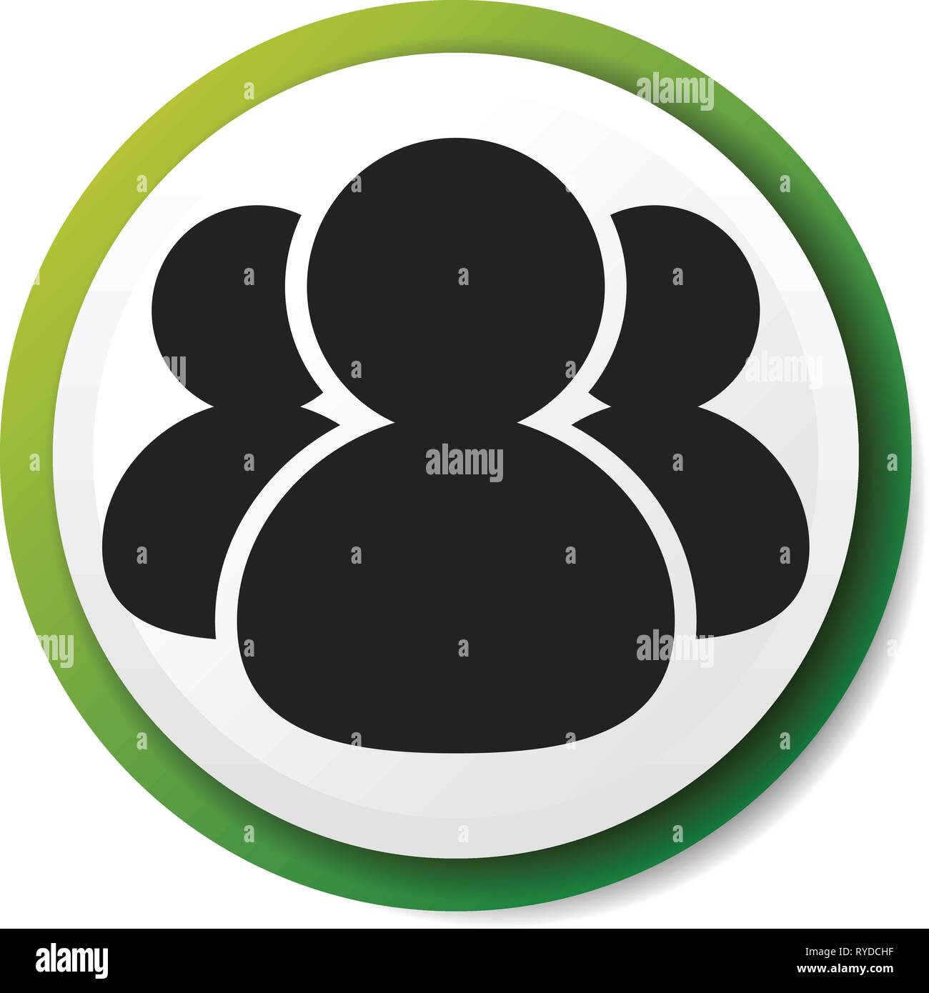 Employee gather Stock Vector Images - Alamy