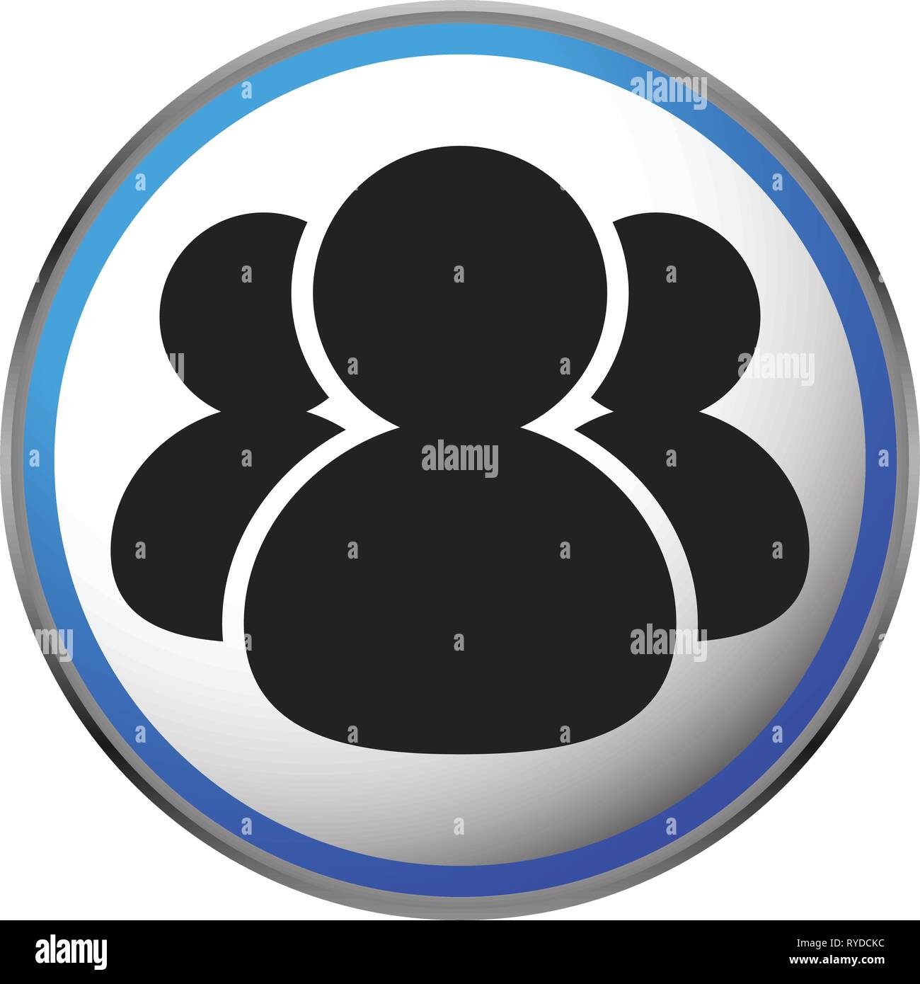 Icon with figures symbol. Character, avatar icon Stock Vector Image ...