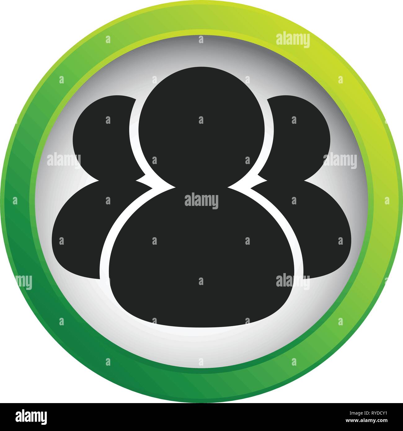 Icon with figures symbol. Character, avatar icon Stock Vector Image ...