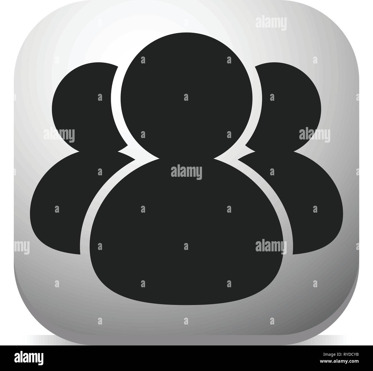 Icon with figures symbol. Character, avatar icon Stock Vector Image ...