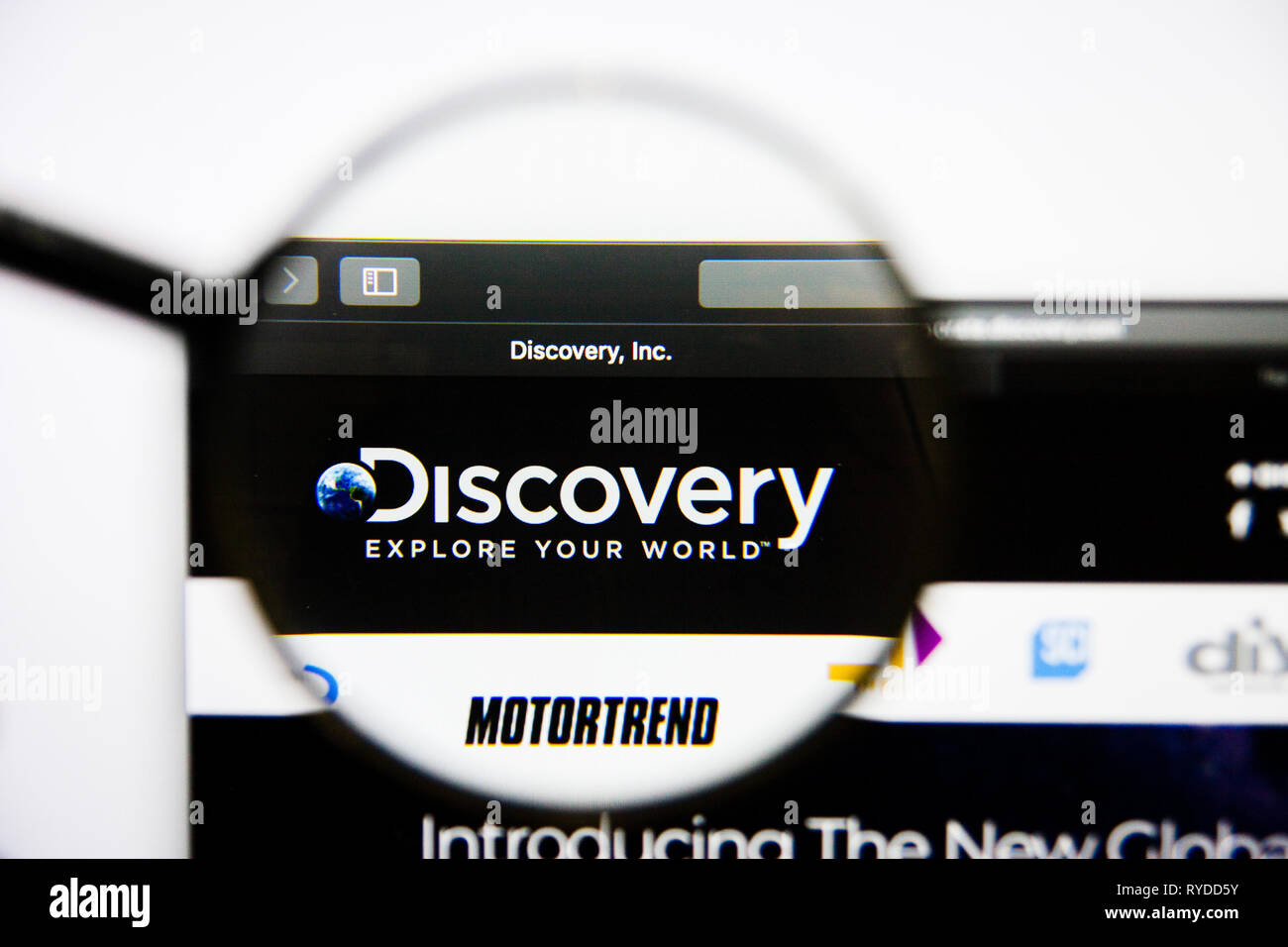 Los Angeles, California, USA - 25 January 2019: Discovery ...