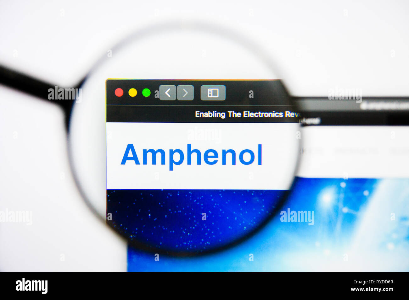 Amphenol logo hi-res stock photography and images - Alamy