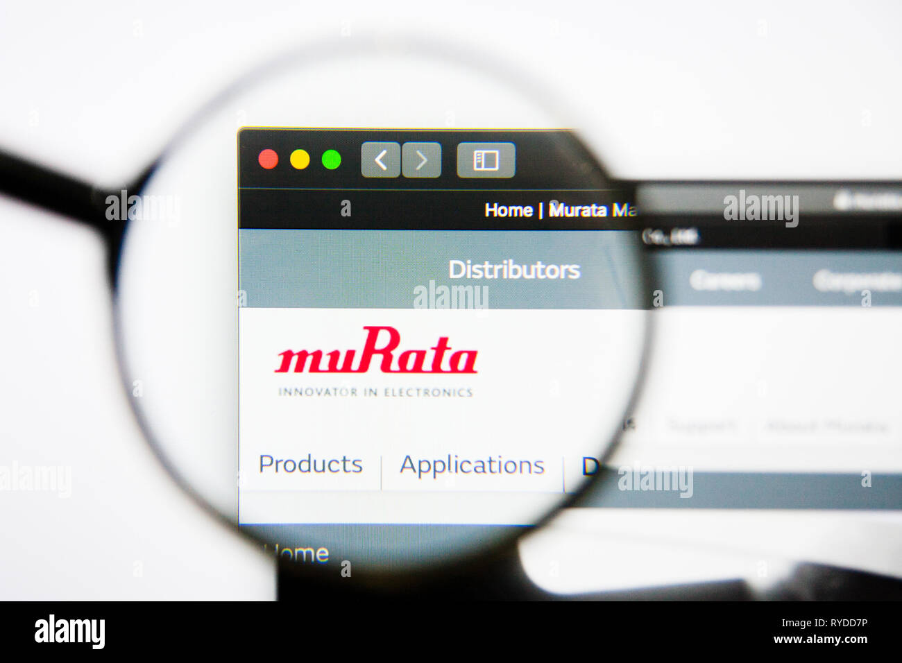 Murata logo hi-res stock photography and images - Alamy