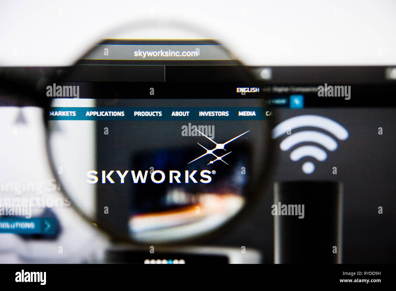 Skyworks hi-res stock photography and images - Alamy