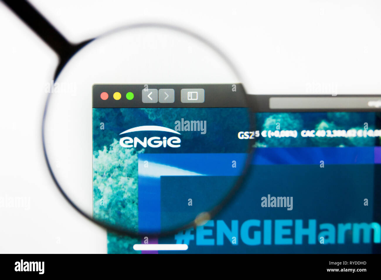 Los Angeles, California, USA - 12 March 2019: Illustrative Editorial ...