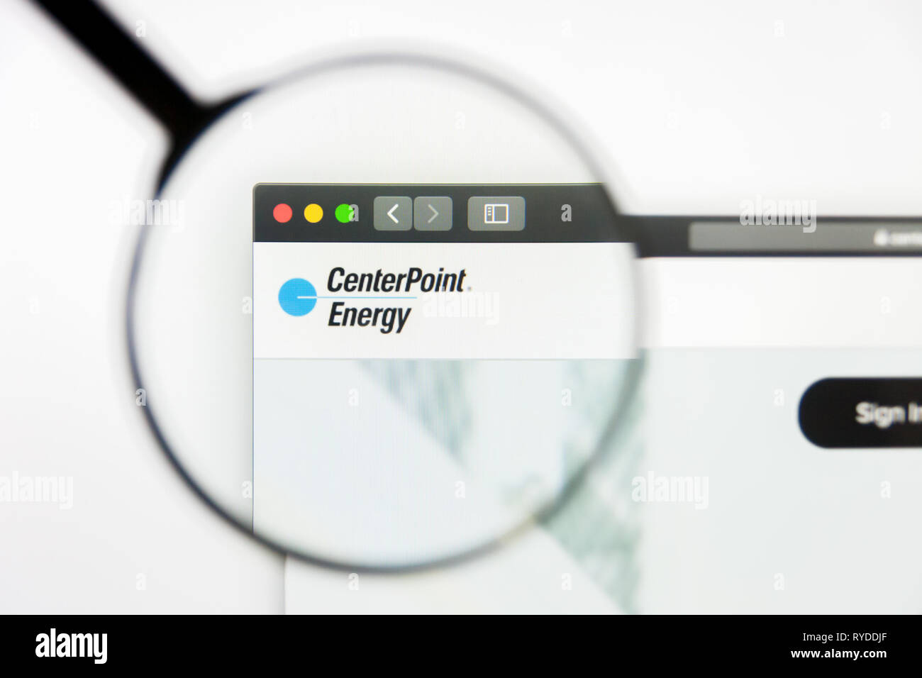 Los Angeles, California, USA - 12 March 2019: Illustrative Editorial ...