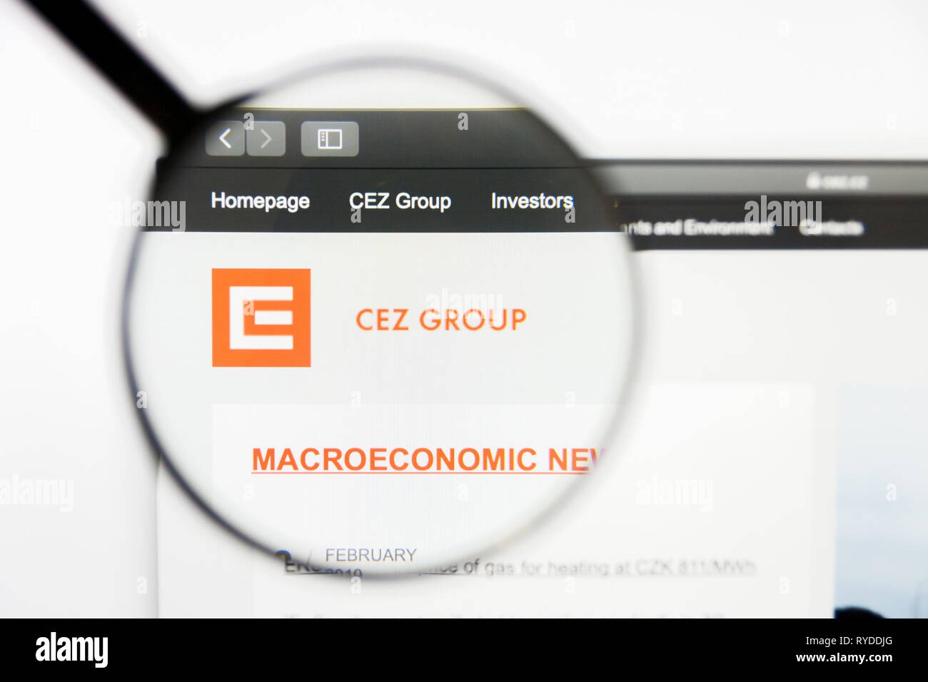 Los Angeles, California, USA - 12 March 2019: Illustrative Editorial ...