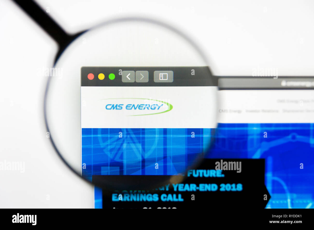 Los Angeles, California, USA - 12 March 2019: Illustrative Editorial ...