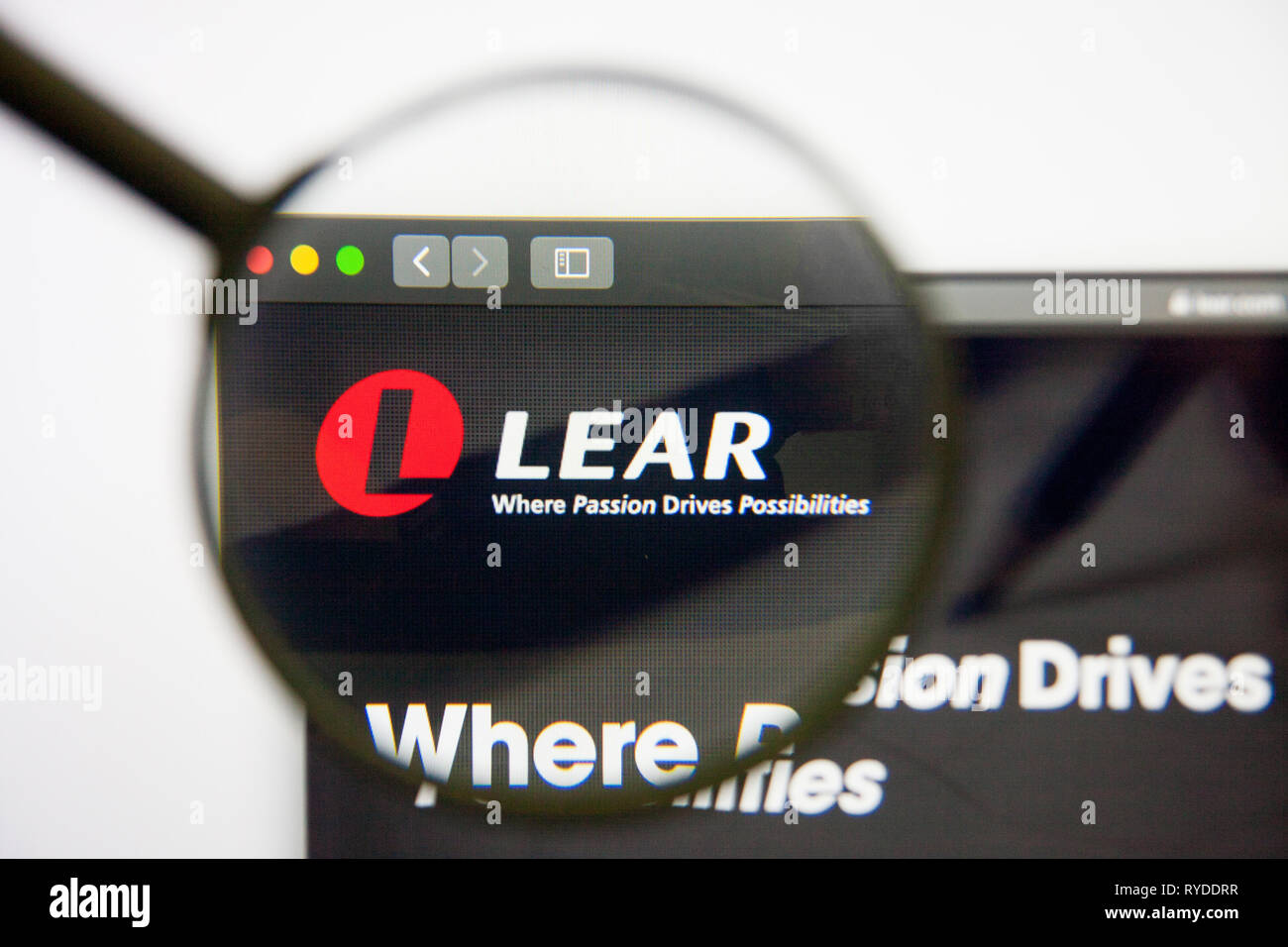 Lear logo hi-res stock photography and images - Alamy