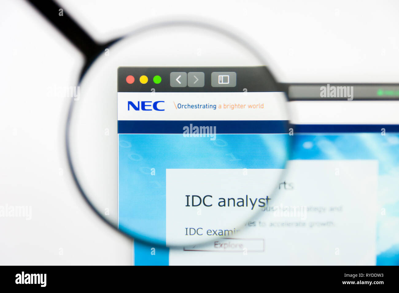 Los Angeles, California, USA - 12 March 2019: Illustrative Editorial ...