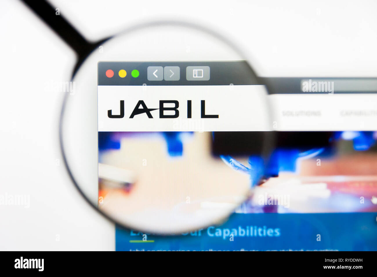 Los Angeles, California, USA - 12 March 2019: Illustrative Editorial ...