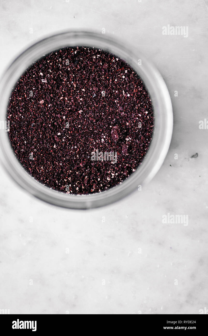 Sumac in Jar Stock Photo - Alamy