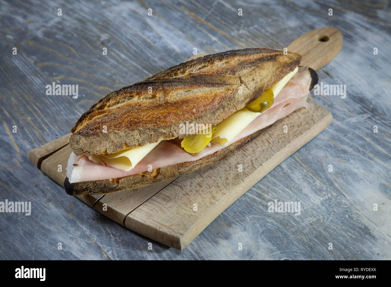 Rustic cheese display hi-res stock photography and images - Alamy