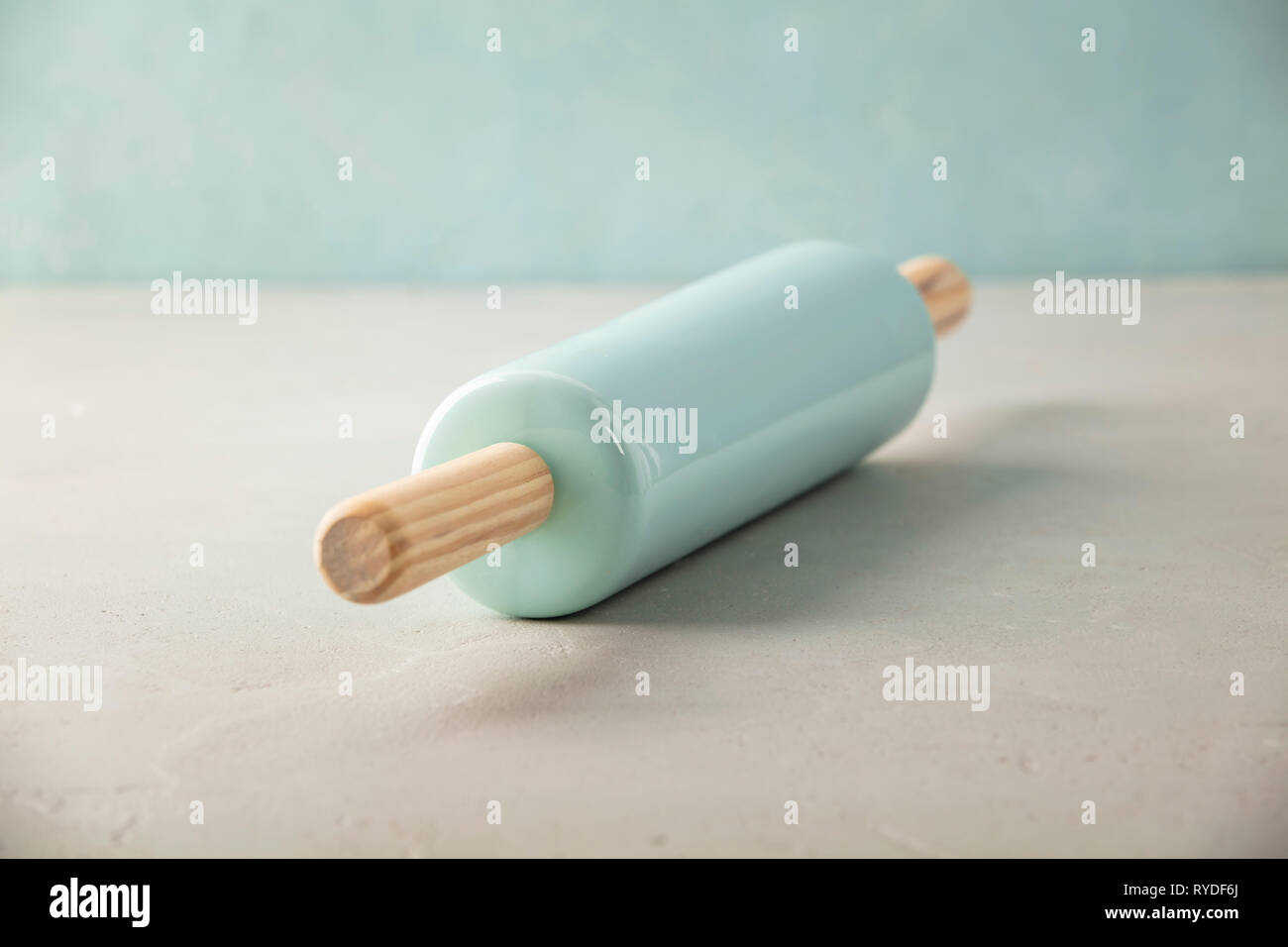 Blue rolling pin on hi-res stock photography and images - Alamy